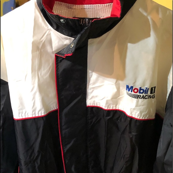 Osterman | Jackets & Coats | Vintage Mens Mobile One Racing Jacket ...